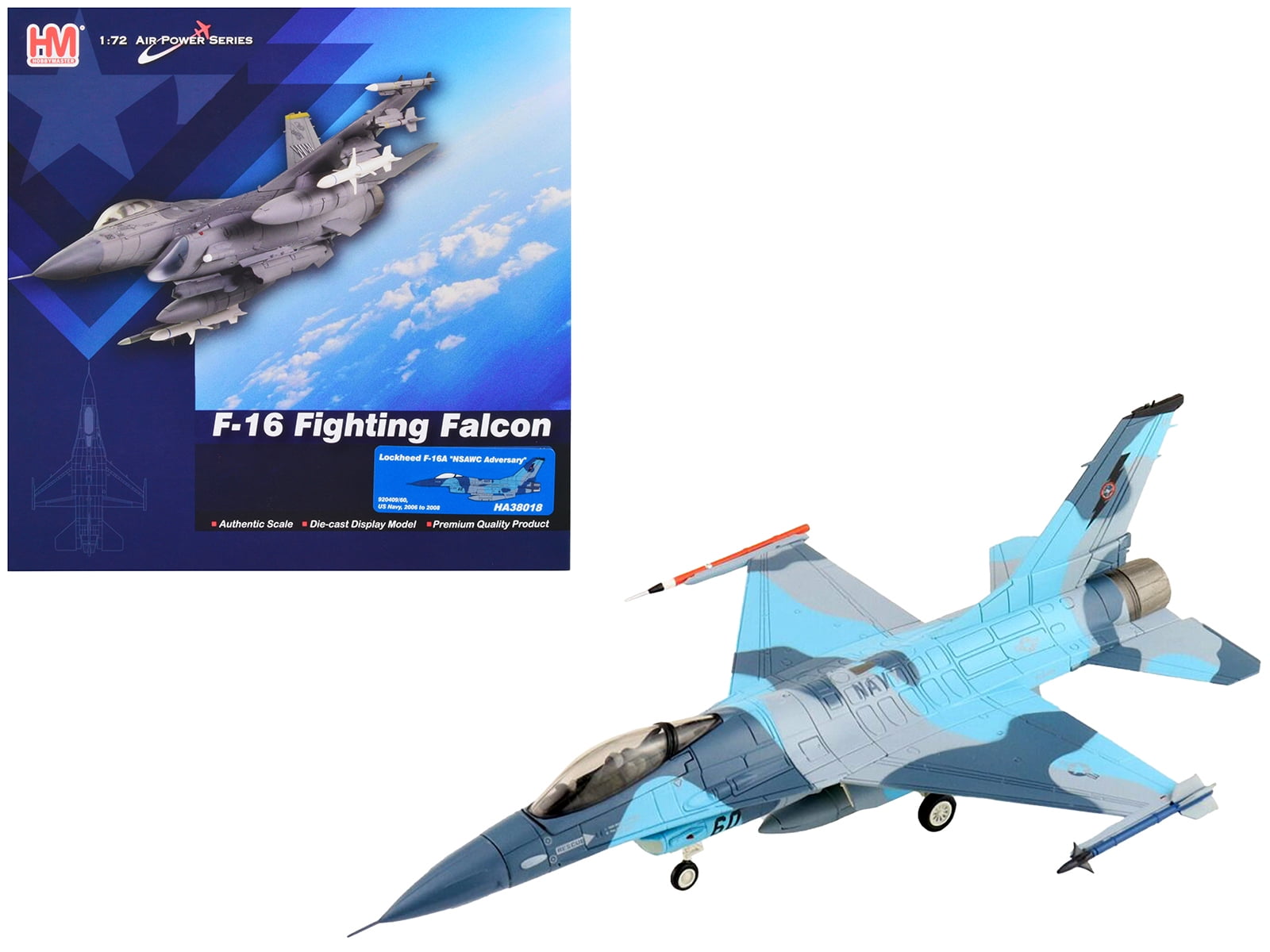 Lockheed F-16A Fighting Falcon Fighter Aircraft "NSAWC Adversary" (2006 ...