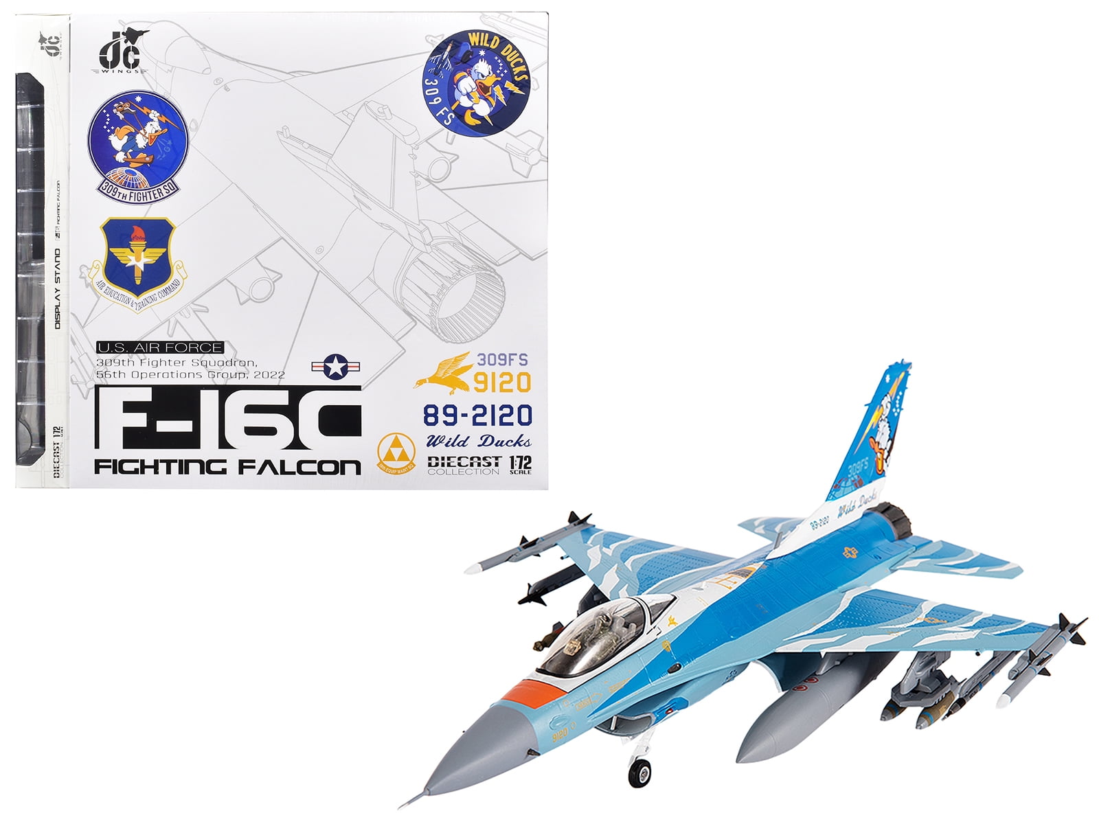 Lockheed F-16C Fighting Falcon Fighter Aircraft "309th Fighter Squadron ...