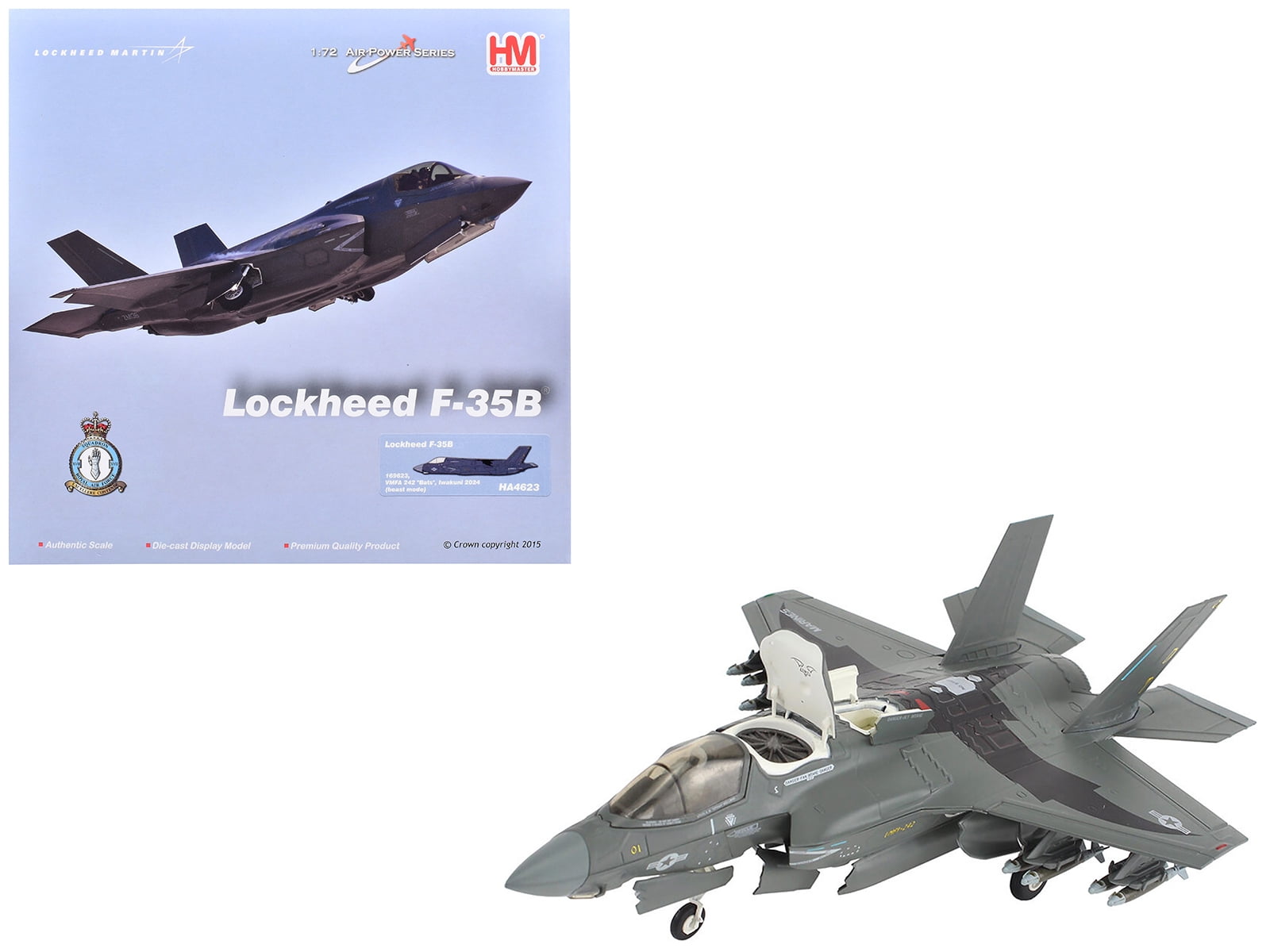 Lockheed F-35B Lightning II Aircraft "VMFA-242 Bats, Iwakuni, Japan ...