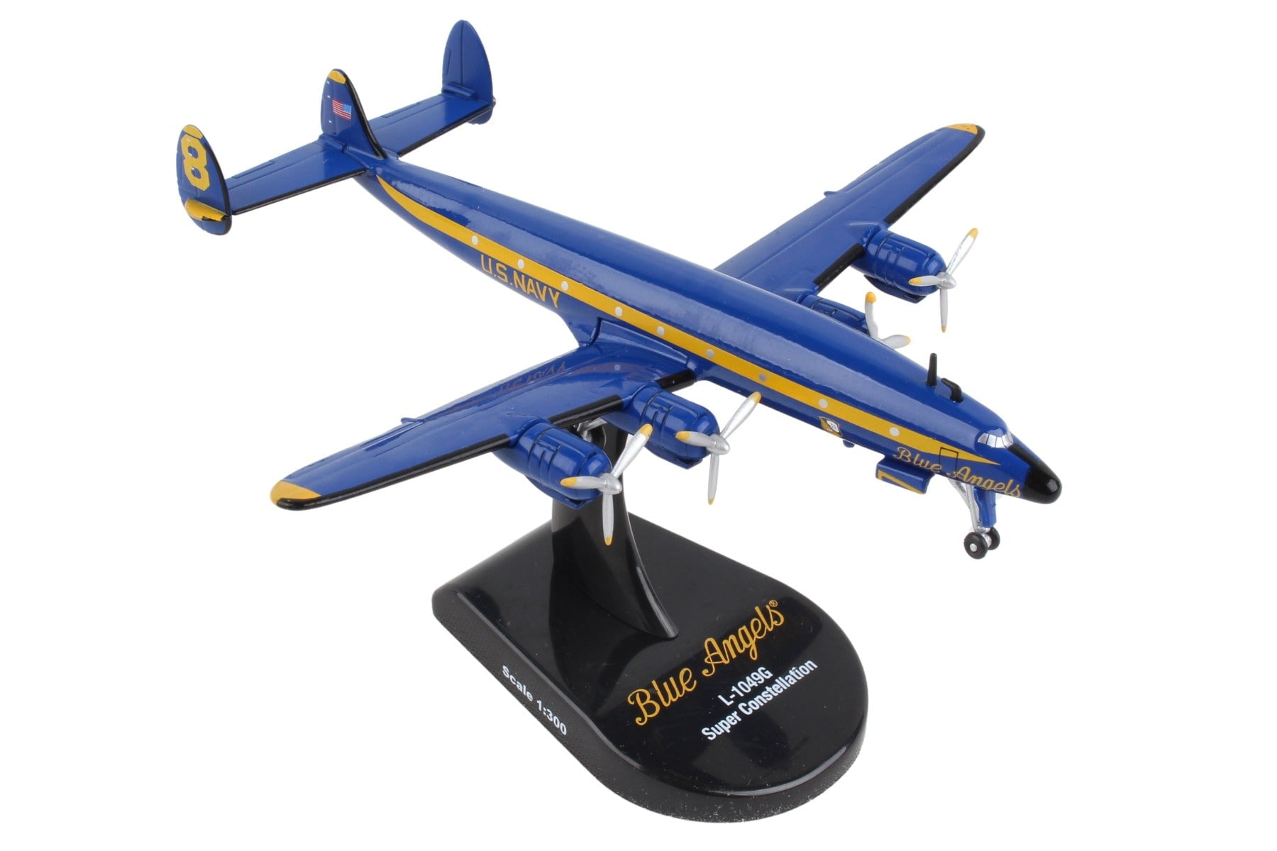 Lockheed L-1049G Super Constellation Commercial Aircraft "Blue Angels ...