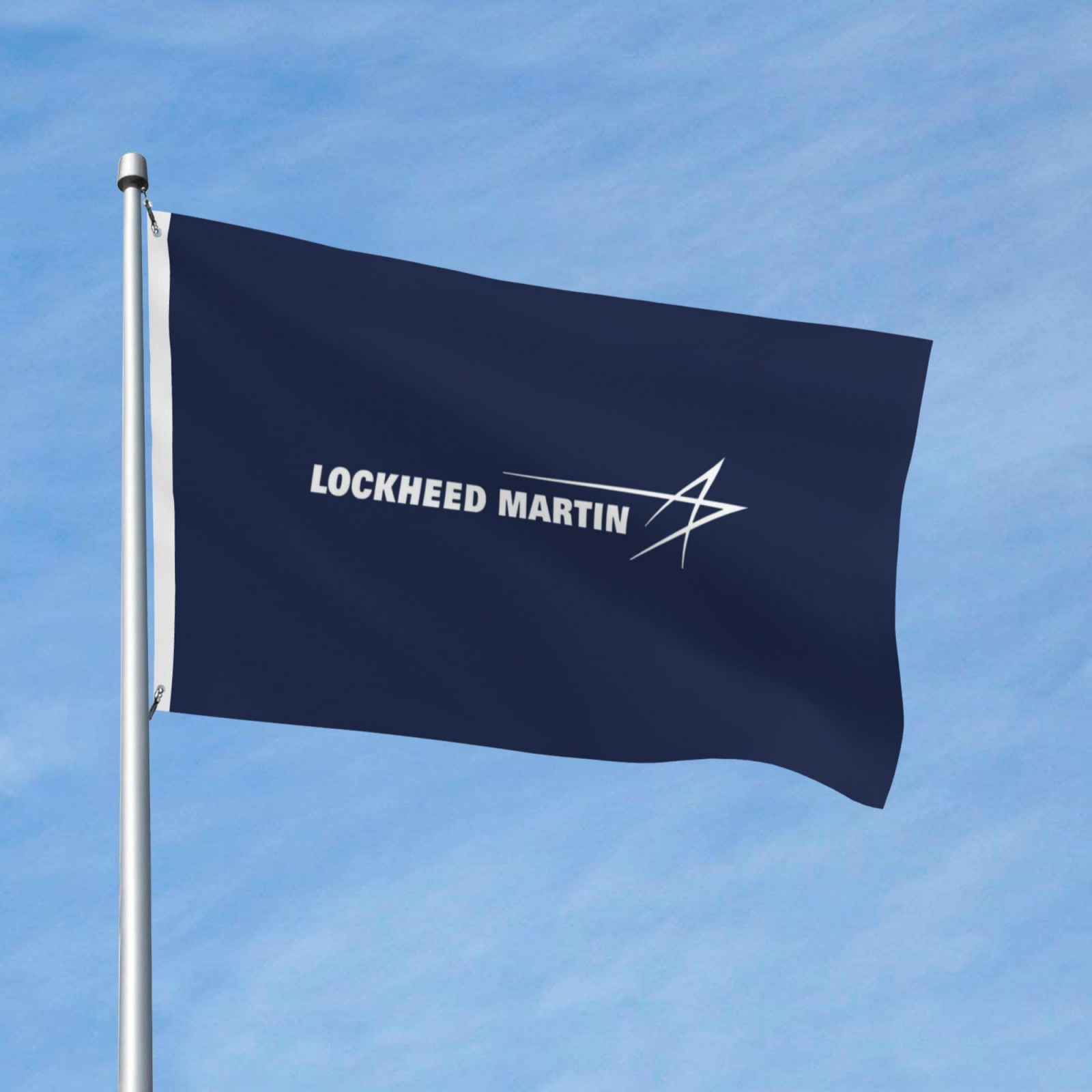 Lockheed Martin 3x5 Ft Flag Double Sided Indoor Outdoor Double Stitched ...