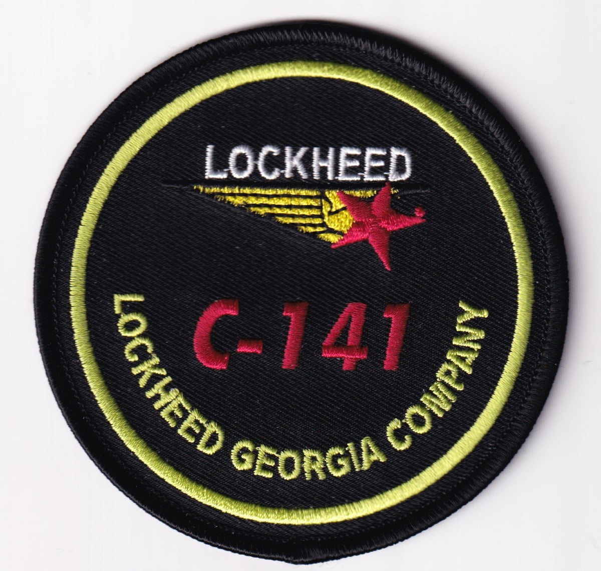 Lockheed Martin® C-141 Starlifter™ Georgia, 3.5 in, Shoulder Patch ...