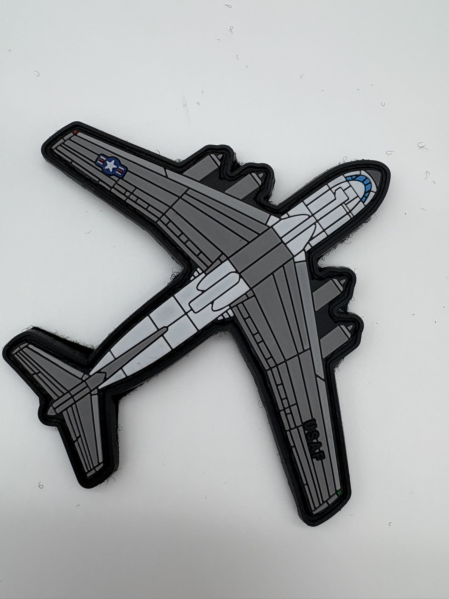Lockheed Martin® C-141 Starlifter™ Silhouette Patch, 5 inch, Hook and ...