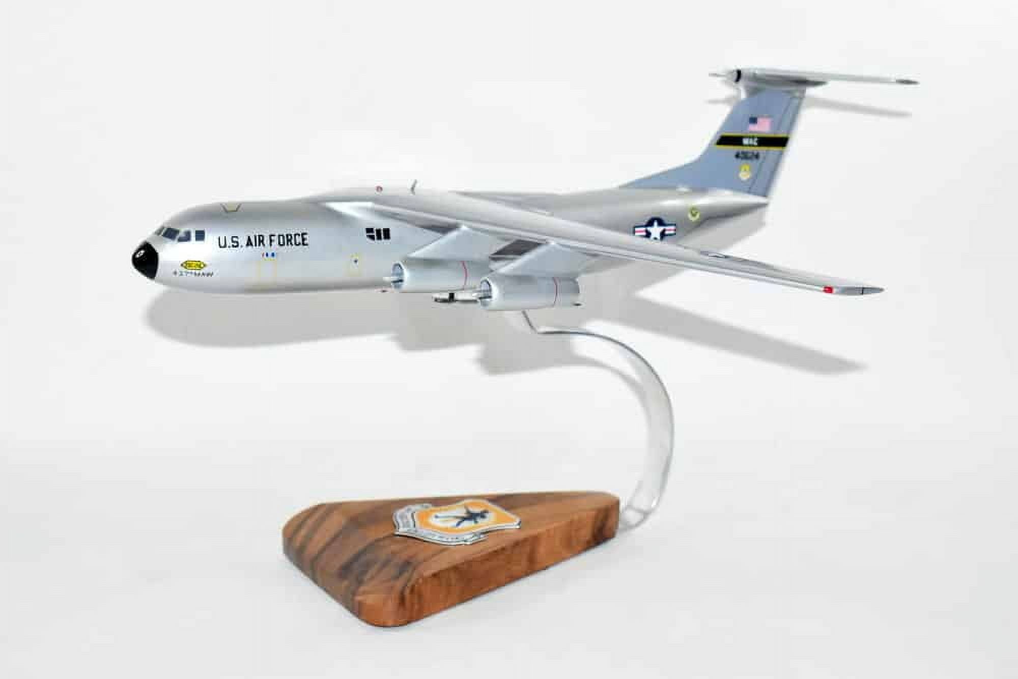 Lockheed Martin® C-141A Starlifter, 437th Military Airlift Wing (0624 1969),18" Mahogany Scale ...