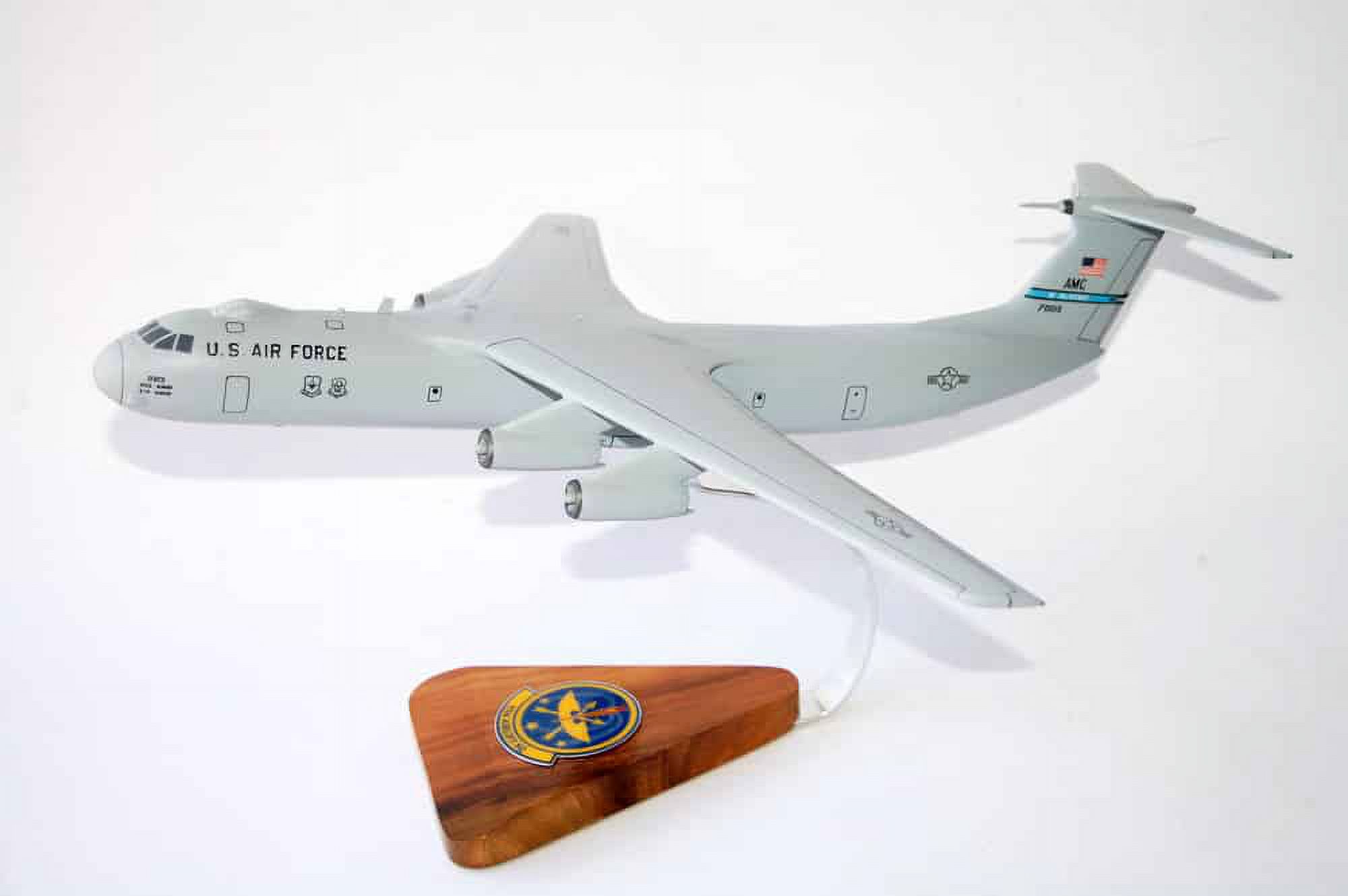 Lockheed Martin® C-141b Starlifter, 57th Airlift Squadron, 18" Mahogany ...