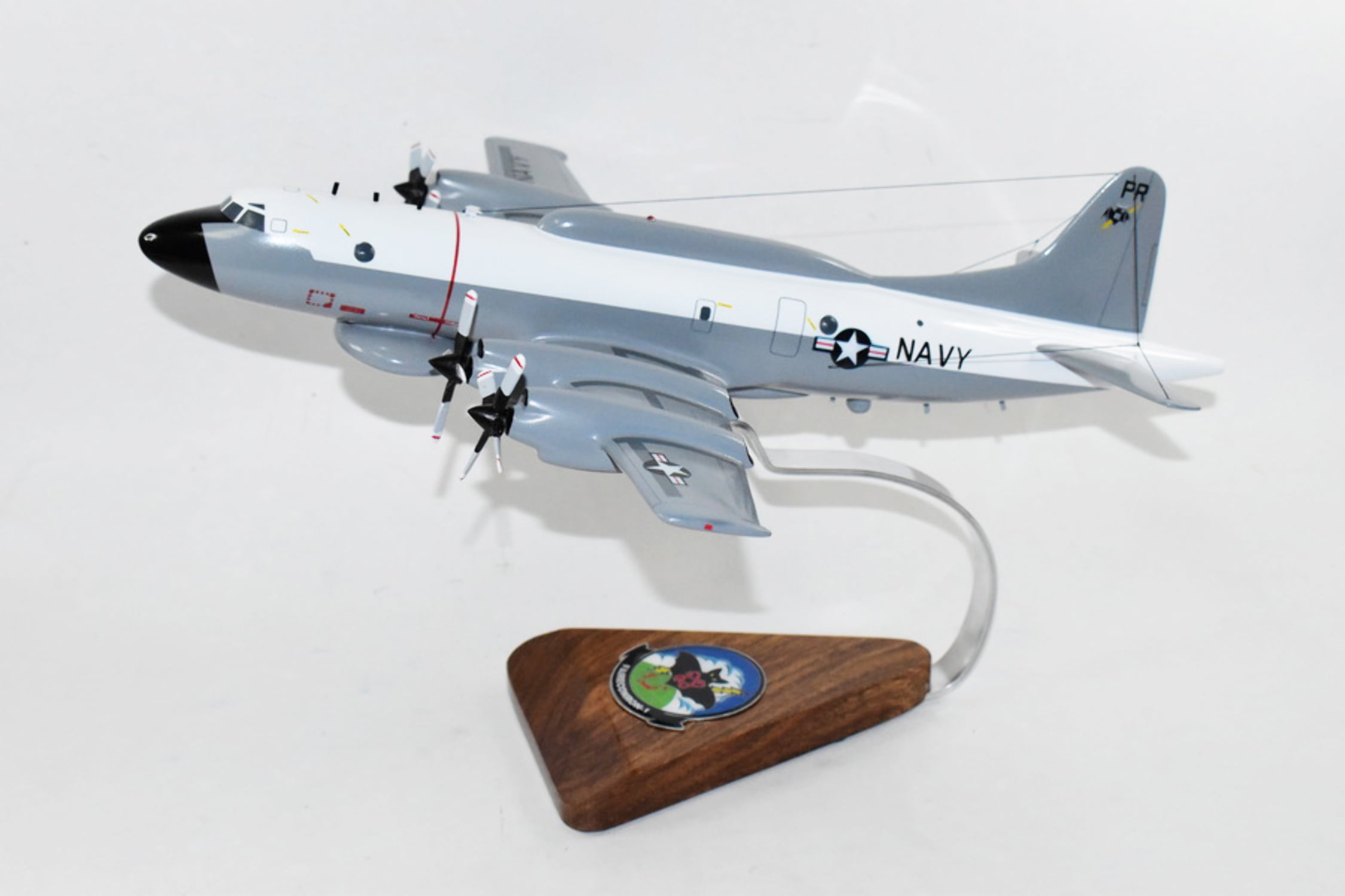Lockheed Martin EP-3E Orion, VQ-1 World Watcher Aries PR/32, 18 Mahogany Scale Model - Walmart.com