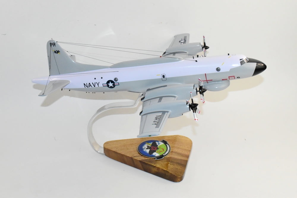 Lockheed Martin EP-3E Orion, VQ-1 World Watcher Aries PR/32, 18 Mahogany Scale Model - Walmart.com