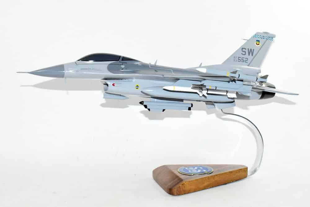 Lockheed Martin® F-16 Falcon Model, 55th FS Fighting Fifty Fifth, 18 ...