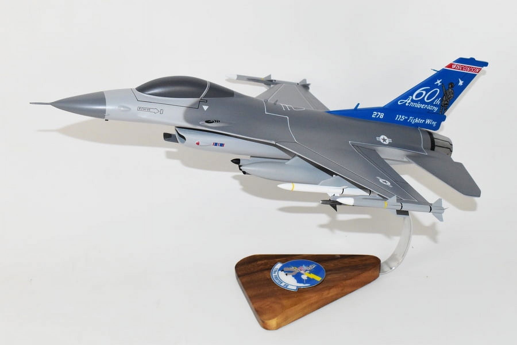Lockheed Martin® F-16 Fighting Falcon®, 176th Fighter Squadron, 18 ...