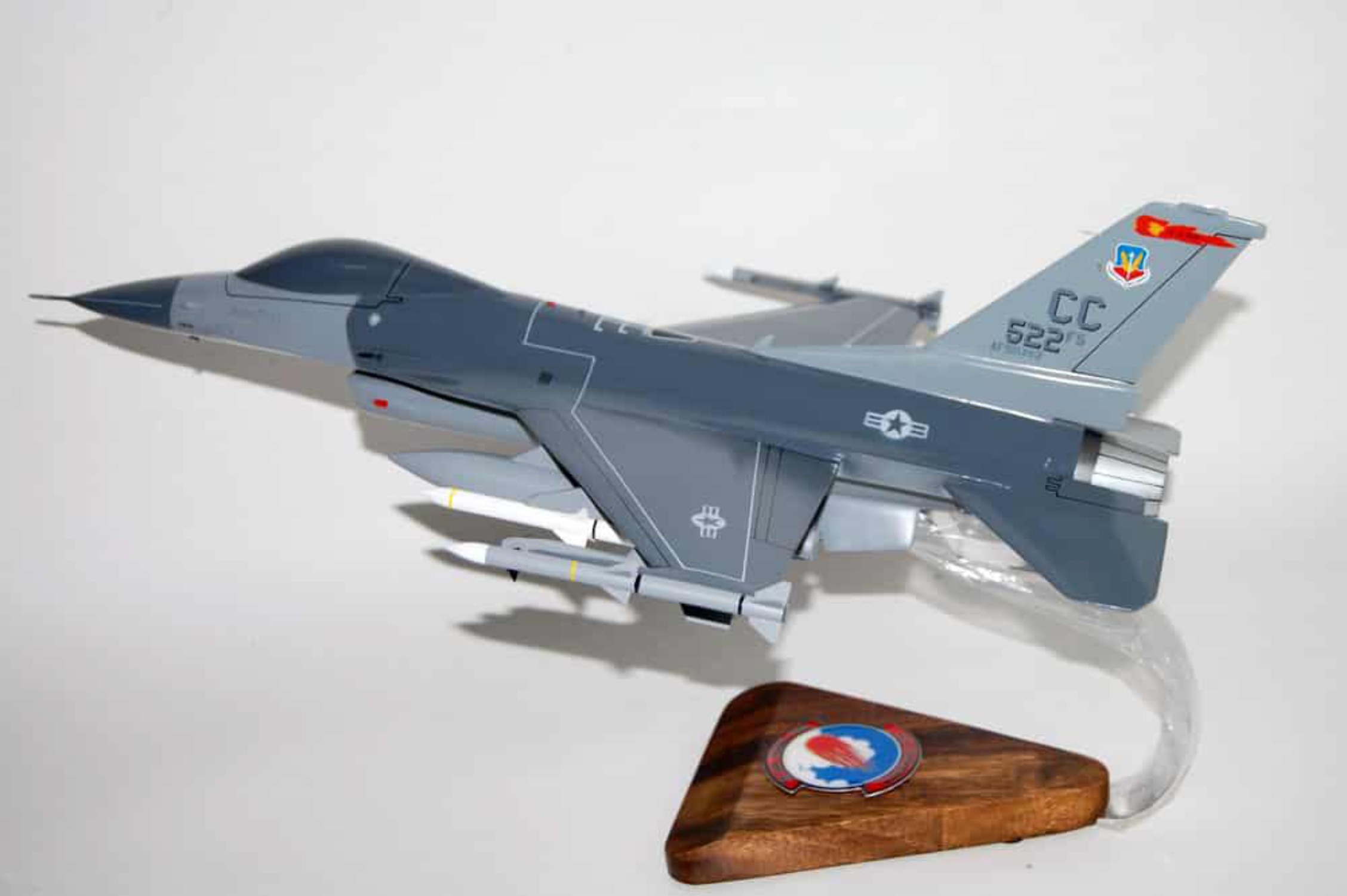 Lockheed Martin®F-16 Fighting Falcon®, 522d Special Operations Squadron ...