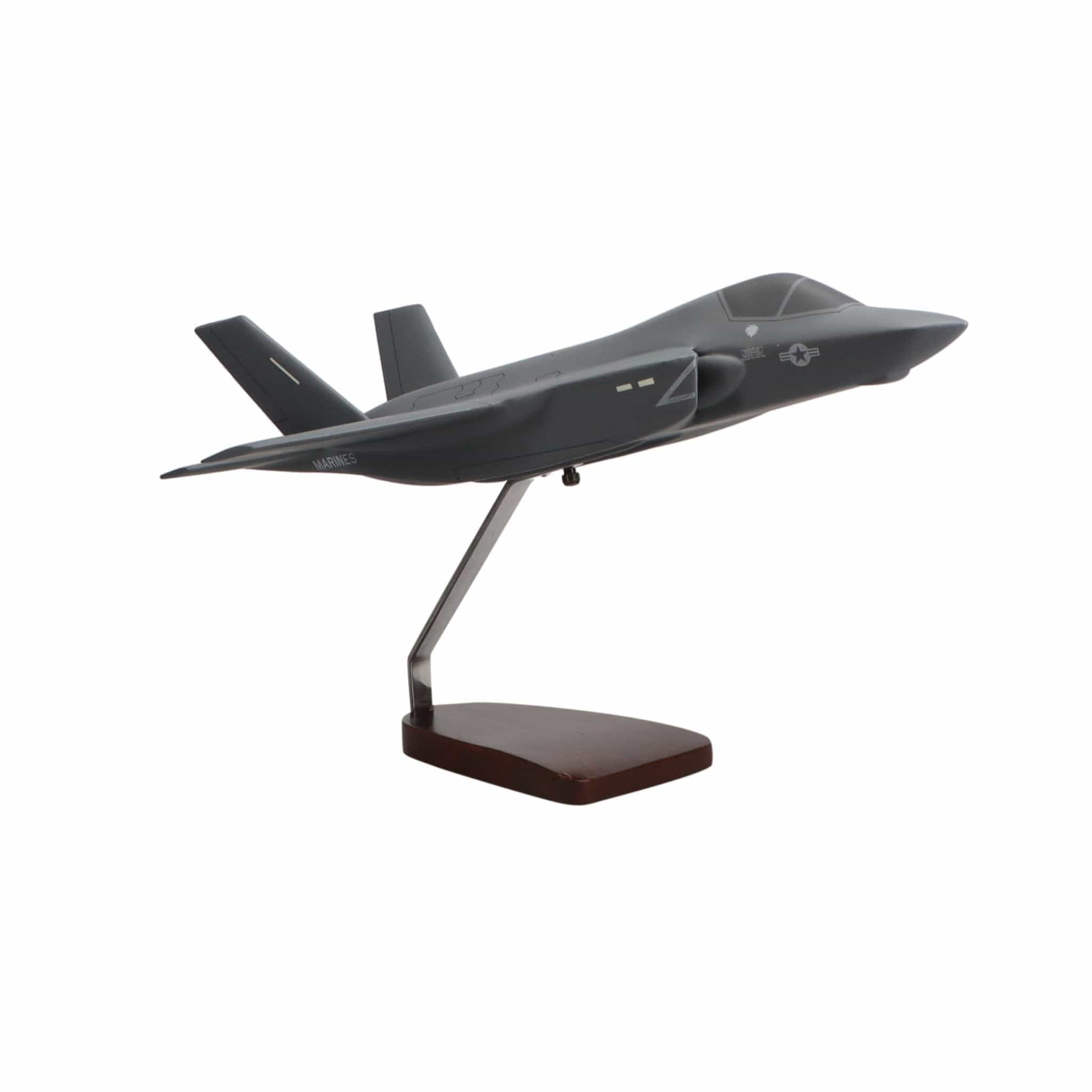 Lockheed Martin F-35B® JSF/STOVL U.S. Marine Corps Large Mahogany Model ...