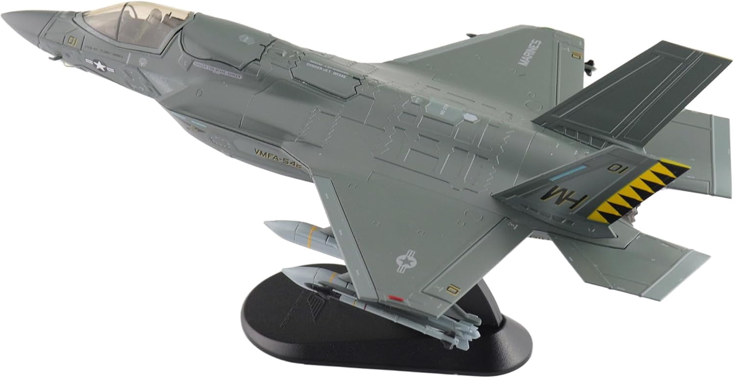 HM Hobbymaster F-35B Black Death 170064 Military Aircraft Replica, 1:72 ...