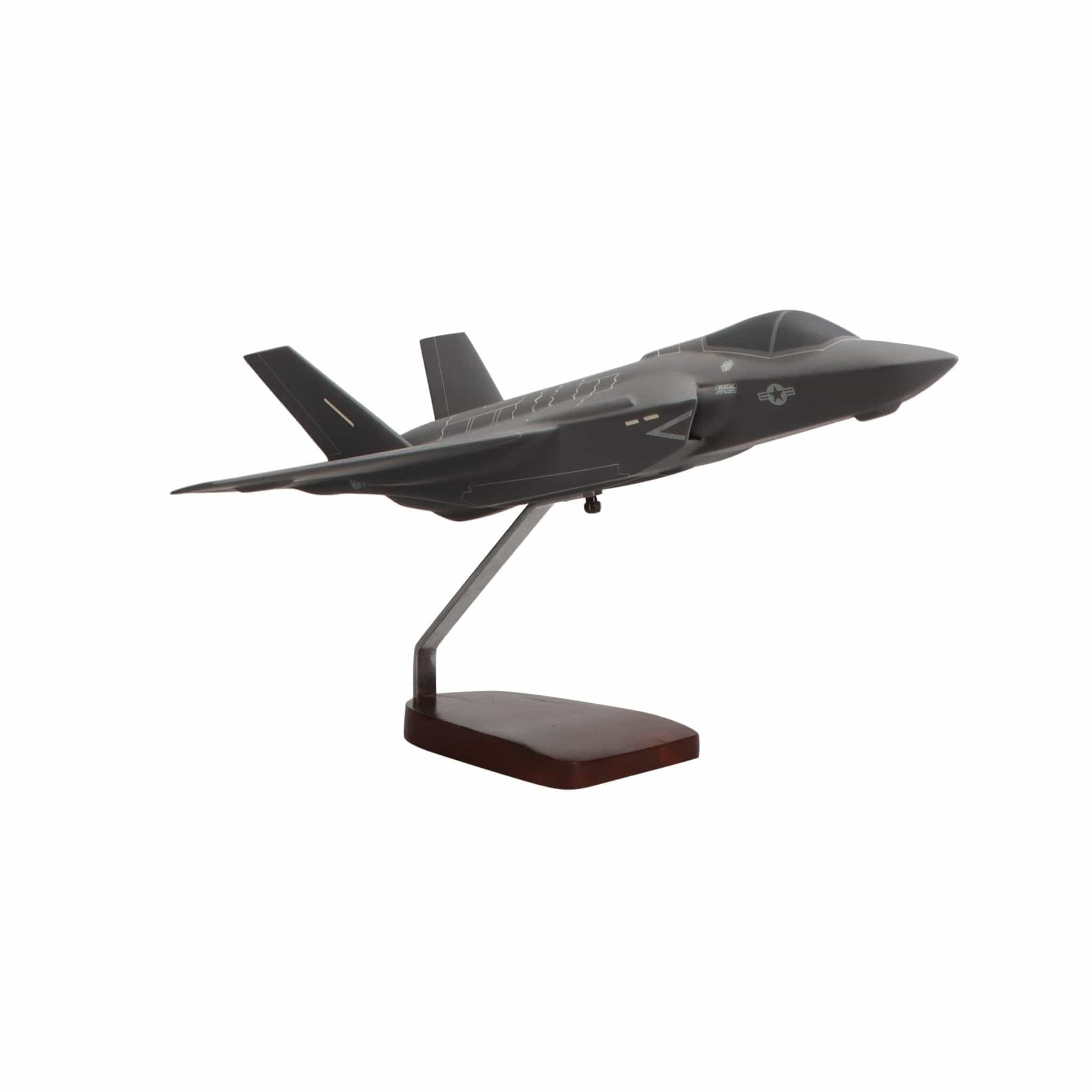 Lockheed Martin F-35C® JSF/CV U.S. Navy Large Mahogany Model - Walmart.com