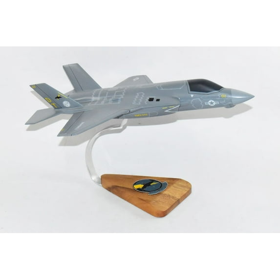 Lockheed Martin® F-35B Lightning II®, VMFA-242 Bats 2021, 18" Mahogany ...