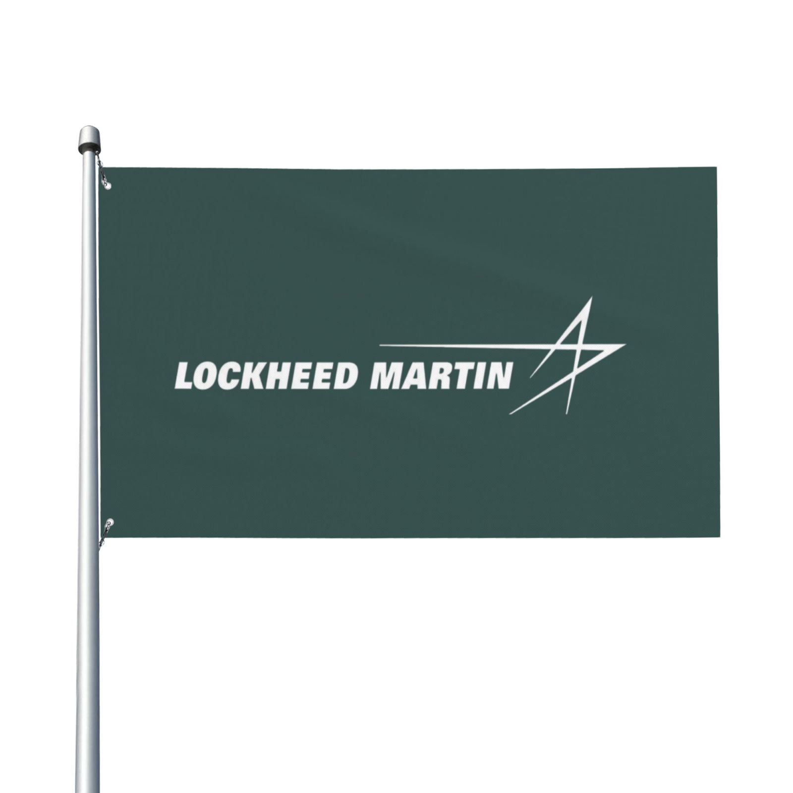 Lockheed Martin Flag 3x5 Outdoor ,Sewn Stripes, Stronger Brass Grommets ...