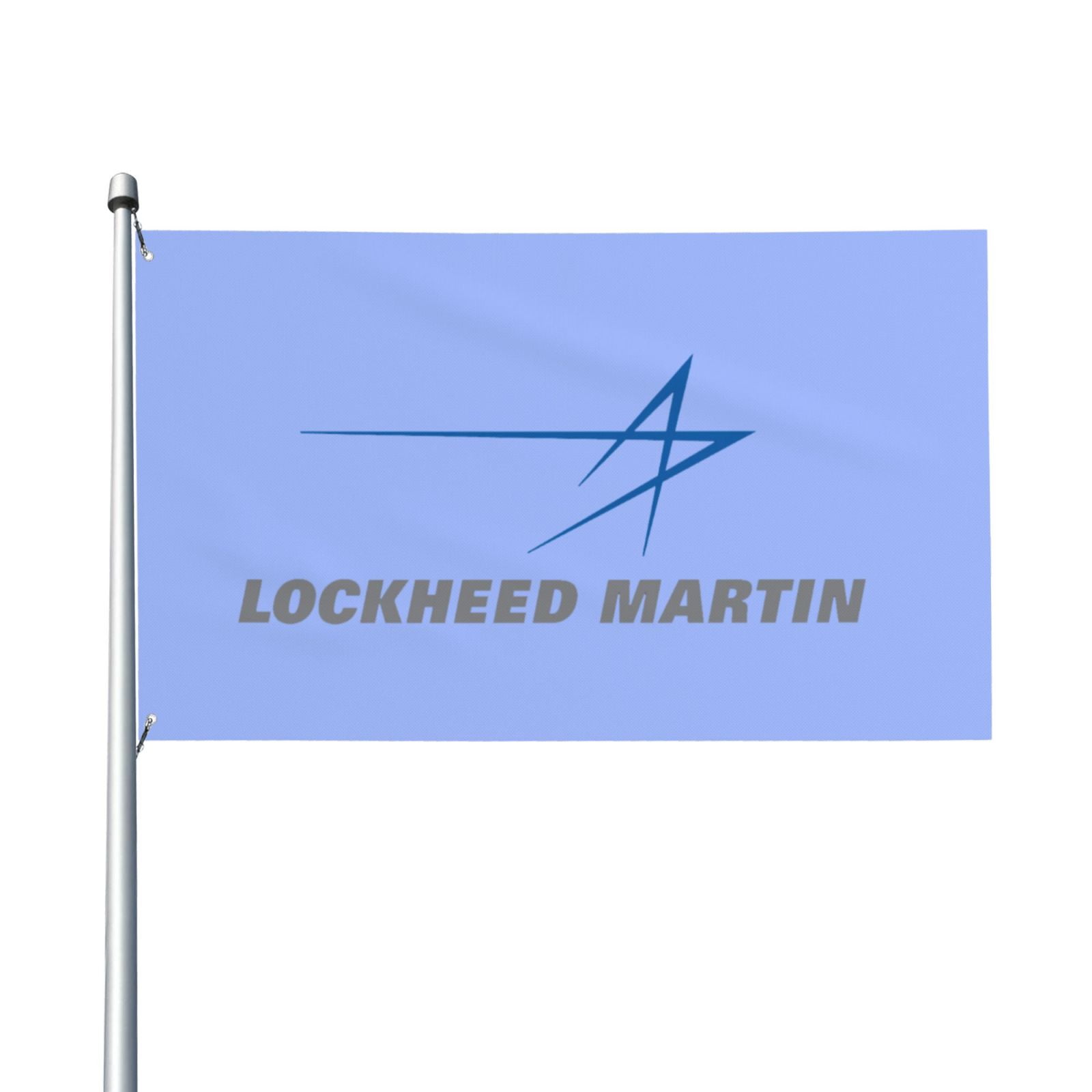 Lockheed Martin Flag 3x5 Outdoor ,Sewn Stripes, Stronger Brass Grommets ...
