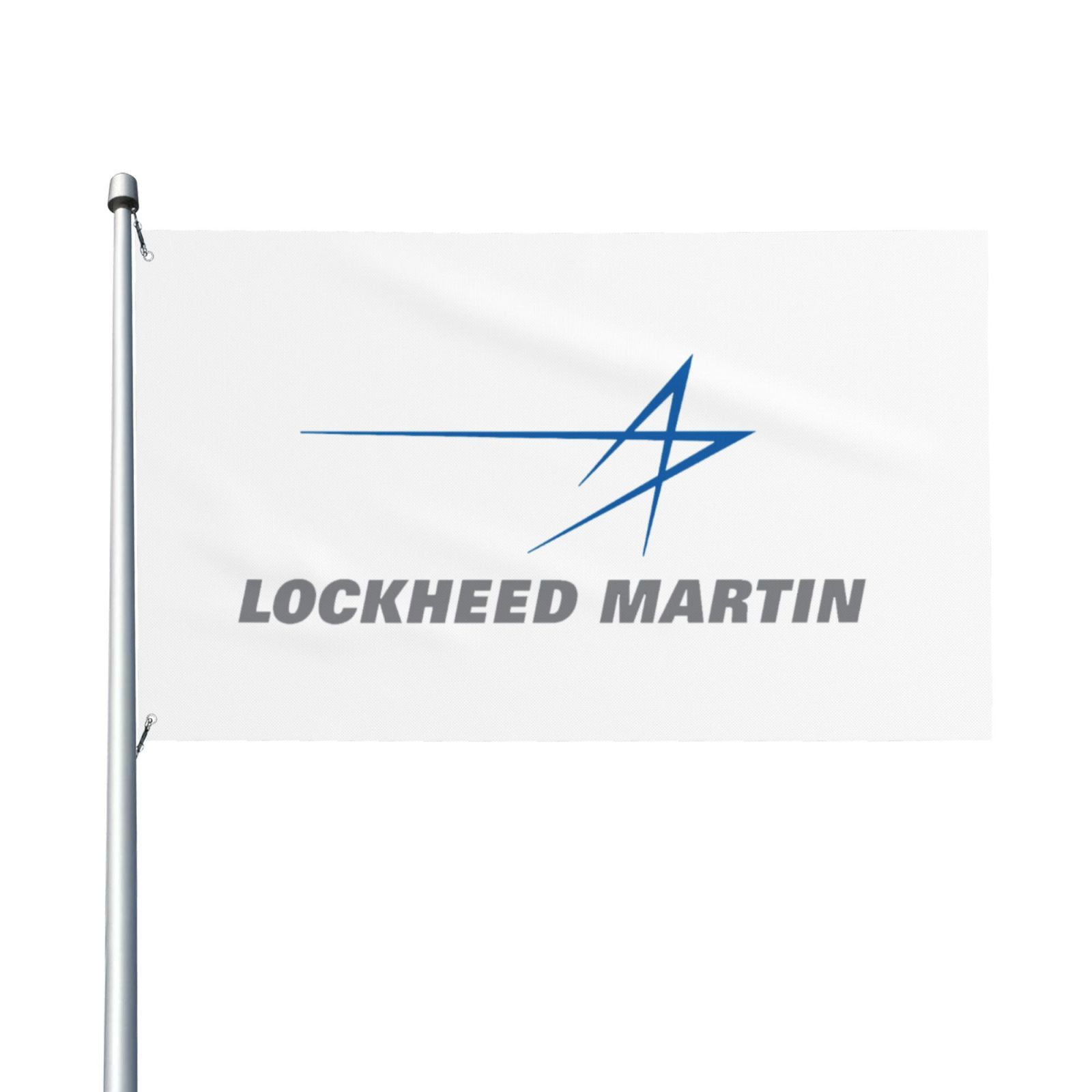 Lockheed Martin Flag 3x5 Outdoor ,Sewn Stripes, Stronger Brass Grommets ...