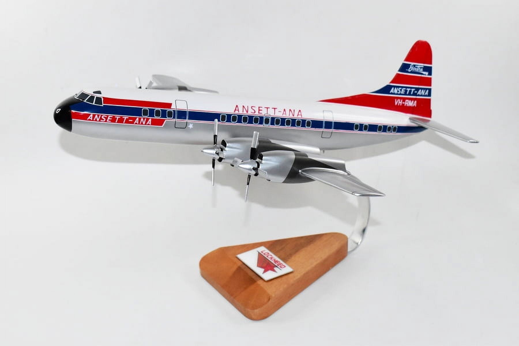 Lockheed Martin® L-188C Electra, Ansett ANA 1970, 18-inch Mahogany ...