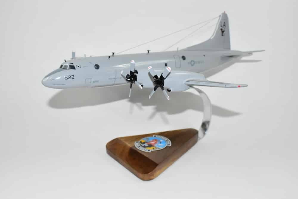 Lockheed Martin® P-3C Orion, VP-5 Madfoxes (1990s), 18" Mahogany Model ...
