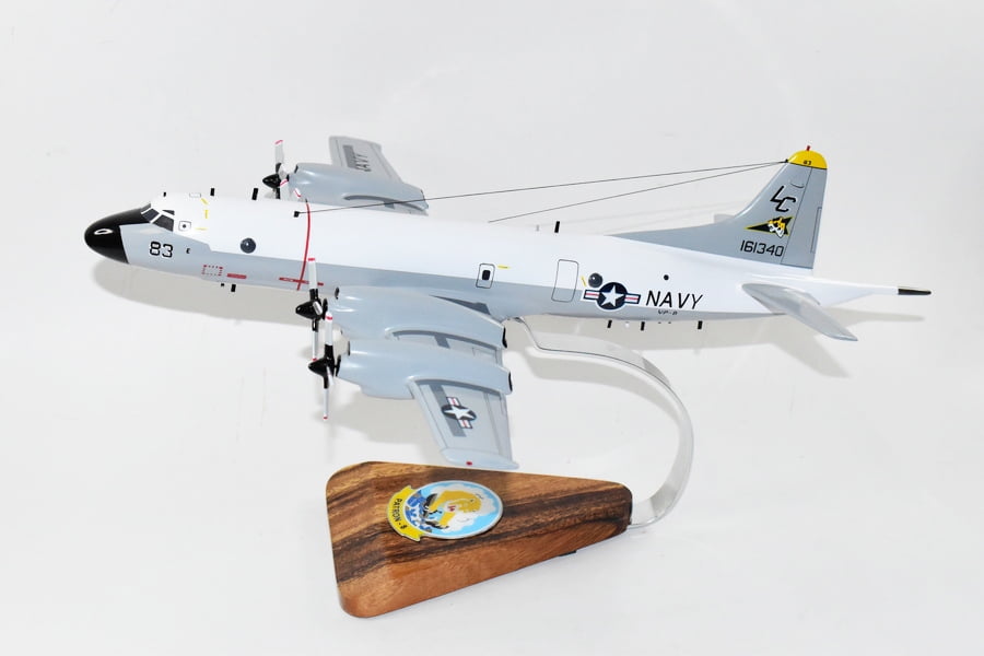 Lockheed Martin® P-3C Orion, VP-8 Tigers (1984), Mahogany, 1/78th (18 ...