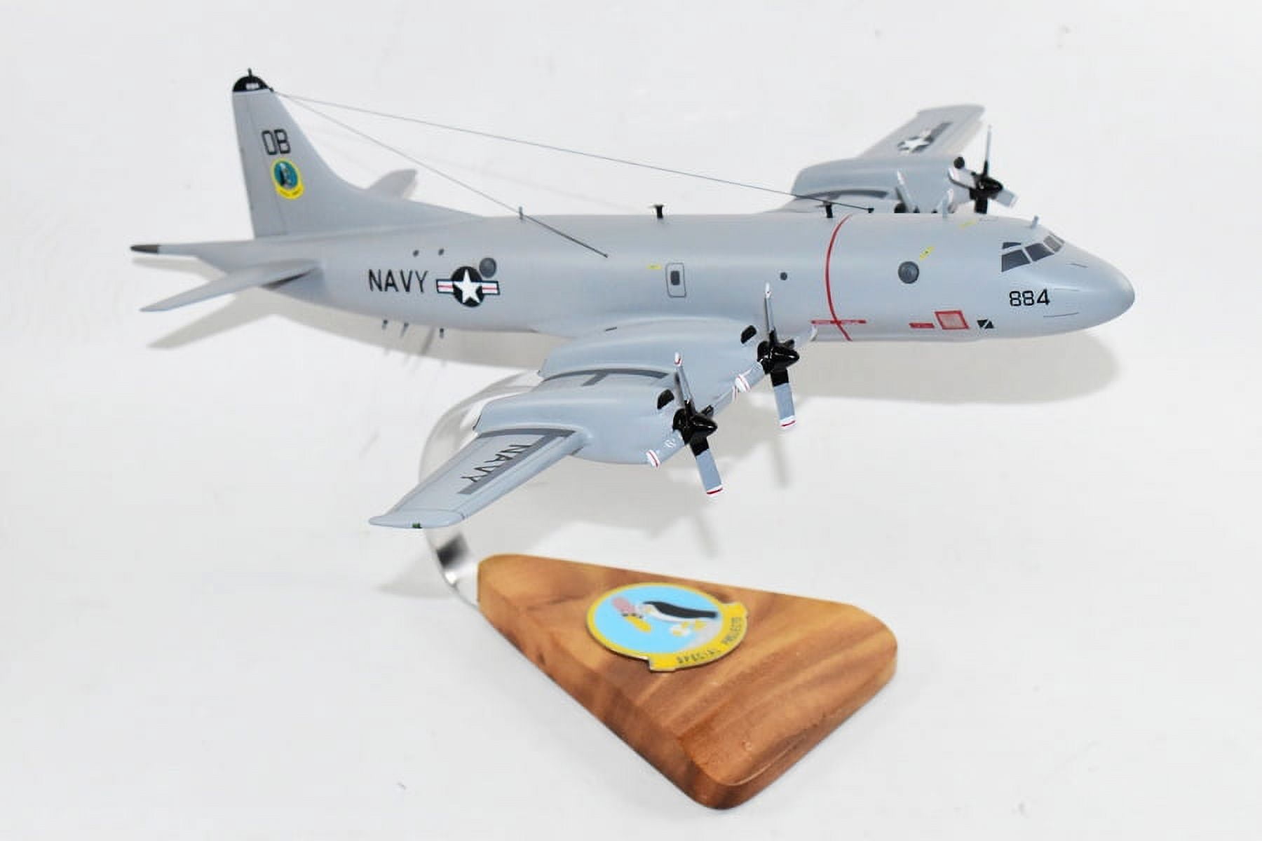 Lockheed Martin® P-3C Orion, VPU-1 Old Buzzards, 18 Mahogany Model ...