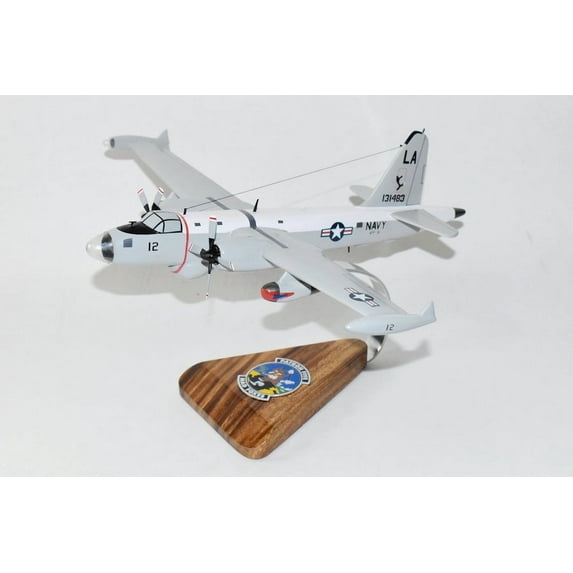 Lockheed Martin® P2V7 Neptune, VP-5 Madfoxes (1966), 18in Mahogany ...