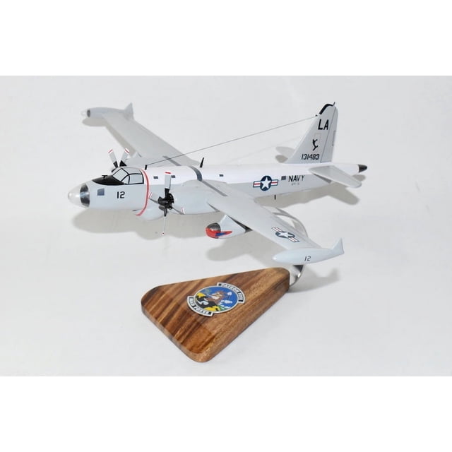 Lockheed Martin® P2V7 VP-5 Madfoxes (1966), 18in Mahogany Scale Model ...