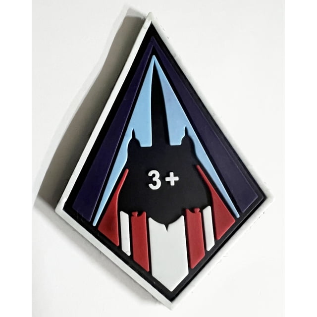 Lockheed Martin® SR-71 Blackbird® MACH 3, 4 inch, PVC Glow in the Dark ...