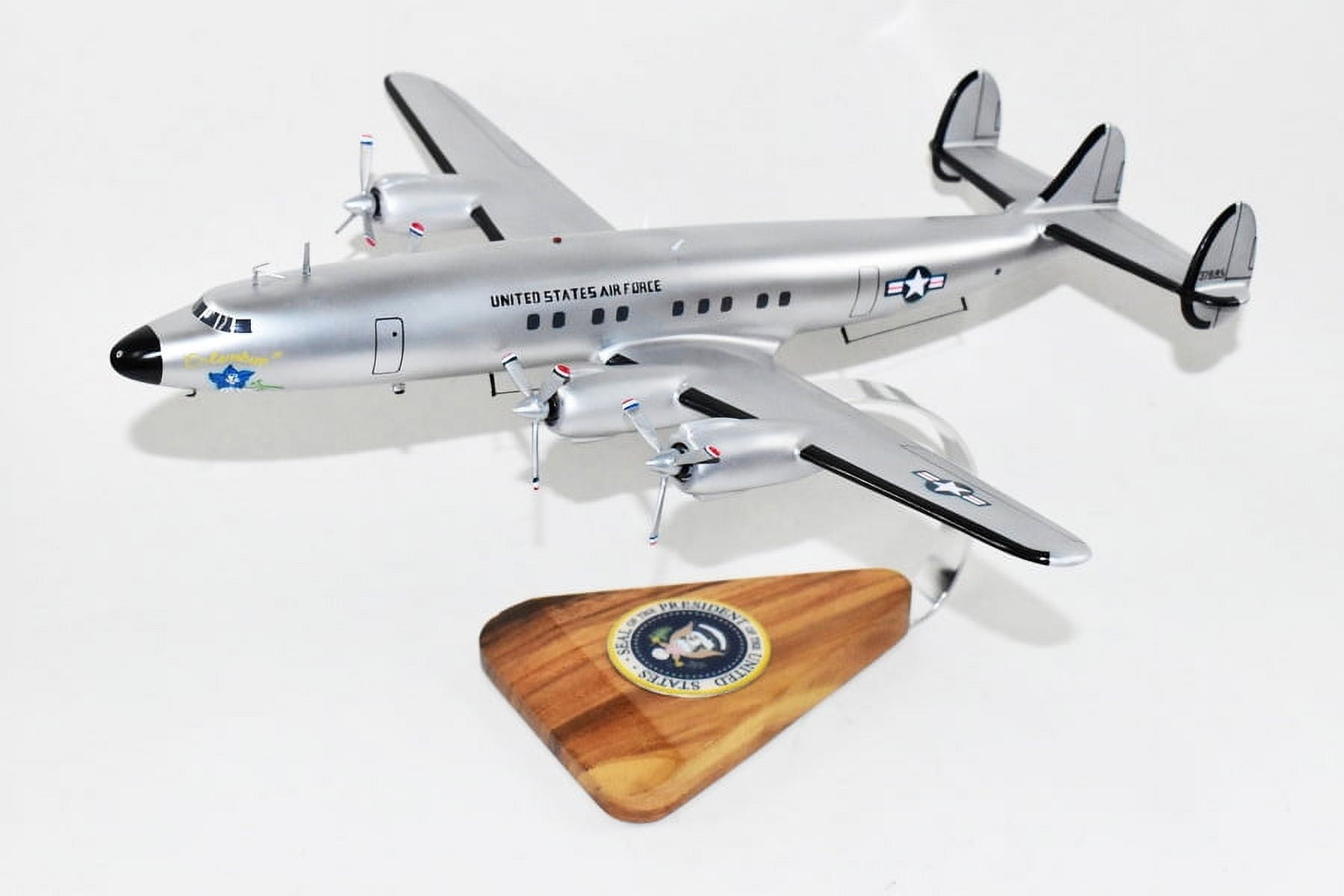 Lockheed Martin® VC-121E Columbine III, Air Force One Ike, 18 inch ...