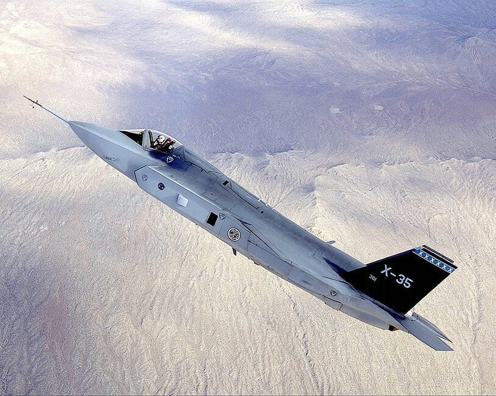 Lockheed Martin X-35 / F-35 in Flight Style -1 - 20x30 Inch Laminated ...