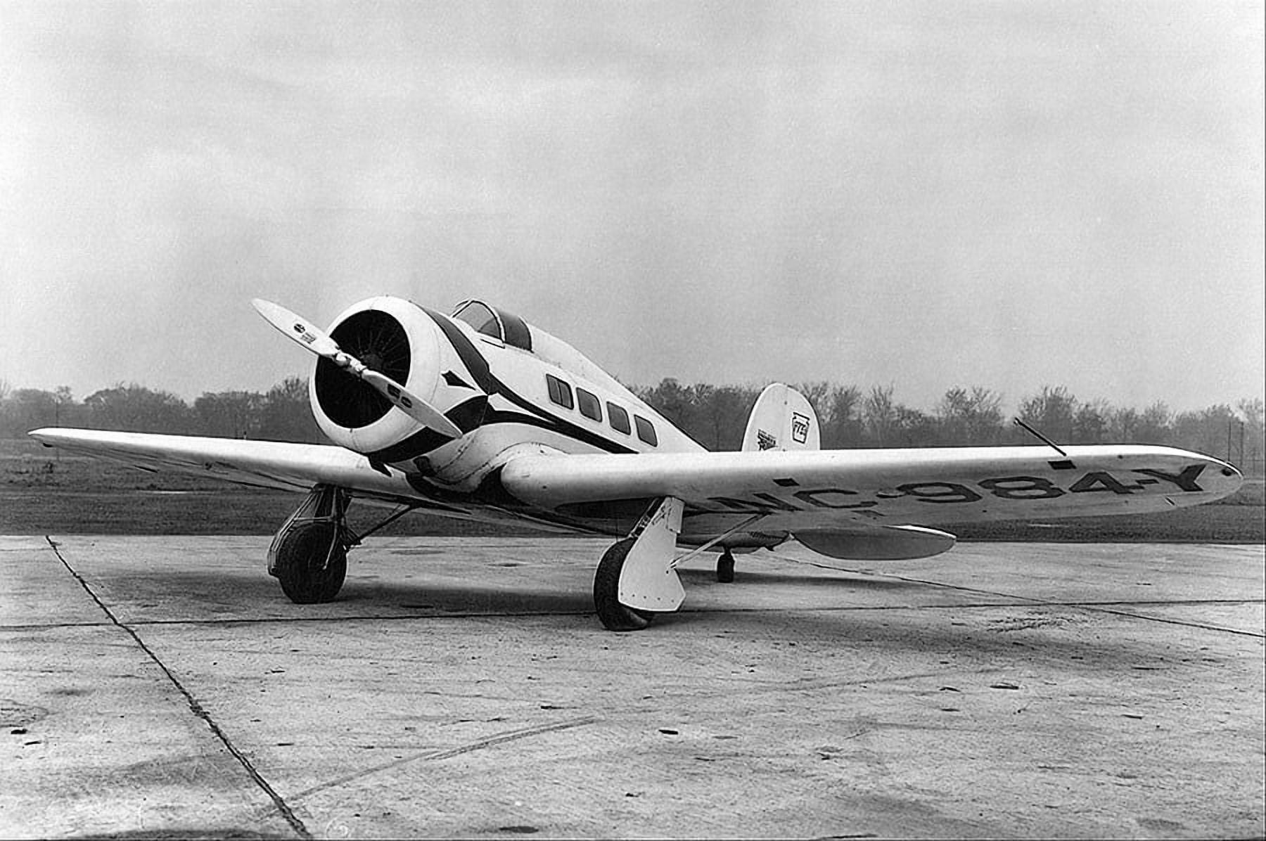 Lockheed Model 9 Orion Aircraft 3/4 View - 20x30 Inch Laminated ...