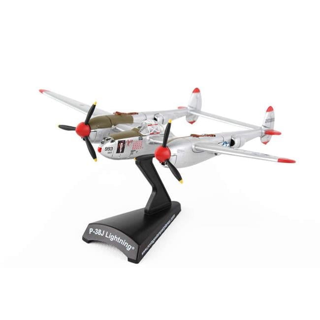 Lockheed P-38J Lightning Marge Diecast Plane - Silver - Walmart.com