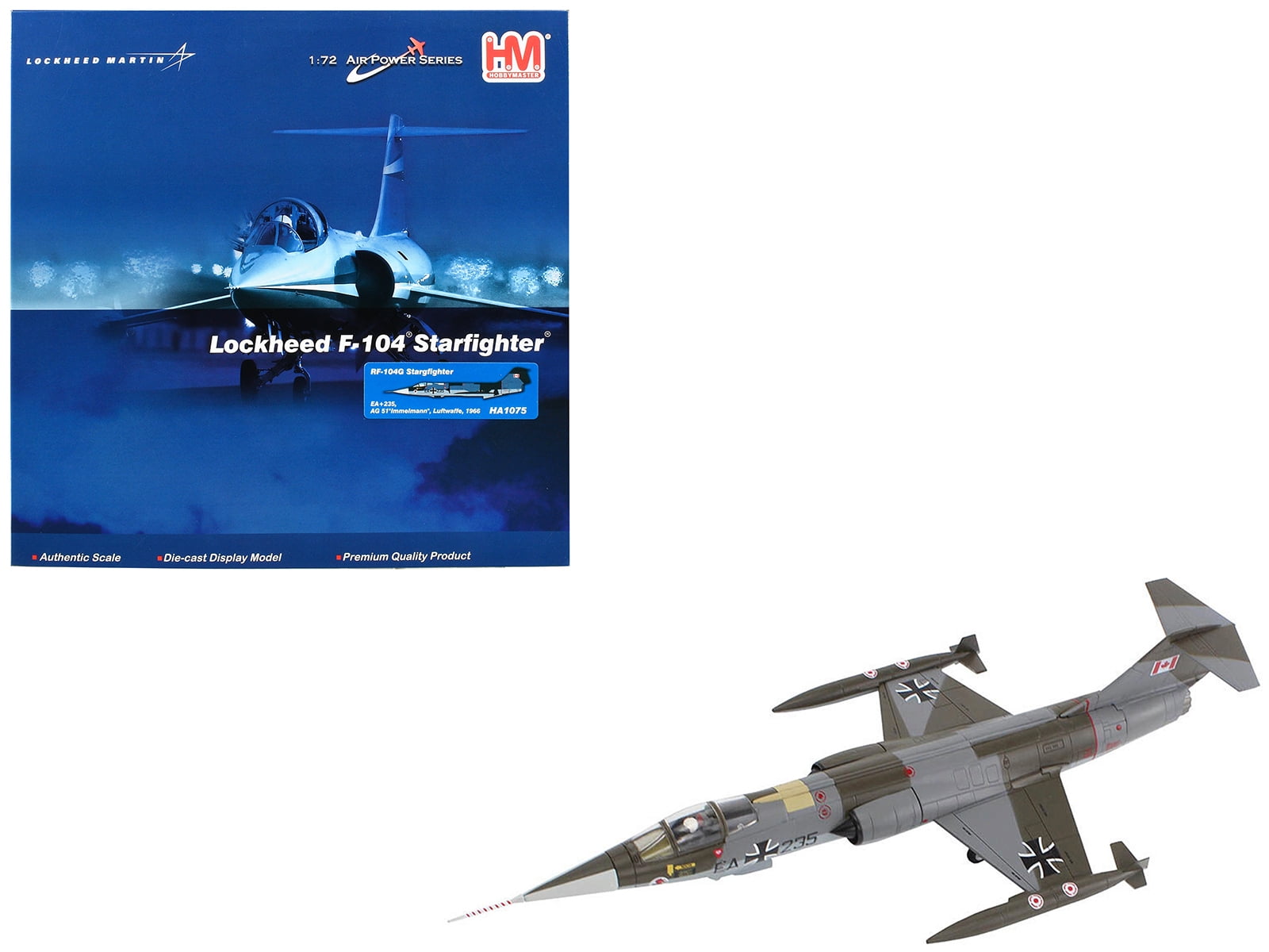 Lockheed RF-104G Starfighter Fighter Aircraft "AG 51 Immelmann" (1966 ...