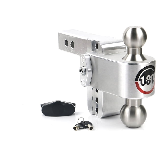 Locking 180 Hitch 4" Drop Hitch w/ 2" Shank - Walmart.com