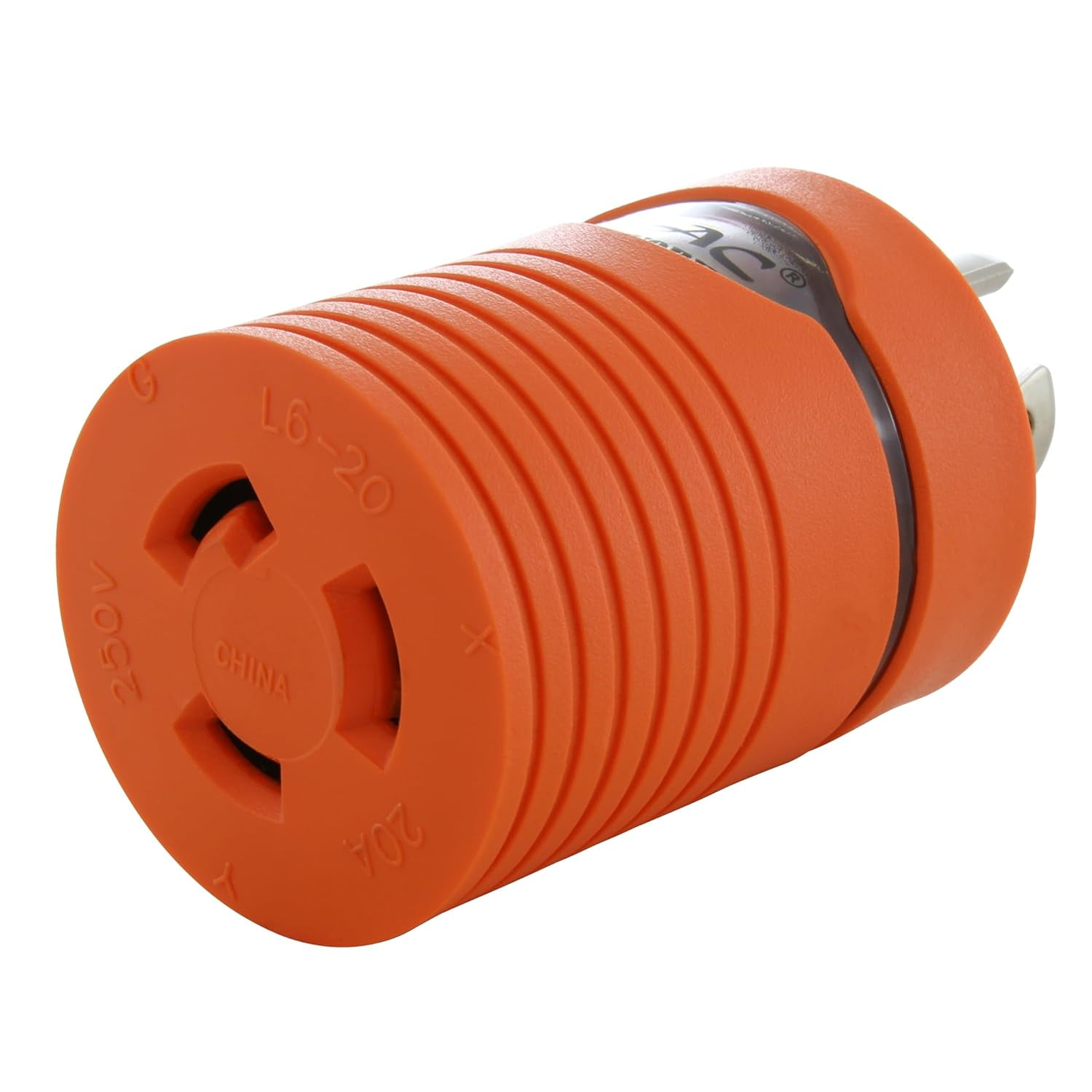 Locking Adapter 4-Prong 30Amp 125/250Volt NEMA L14-30P Locking Plug to ...