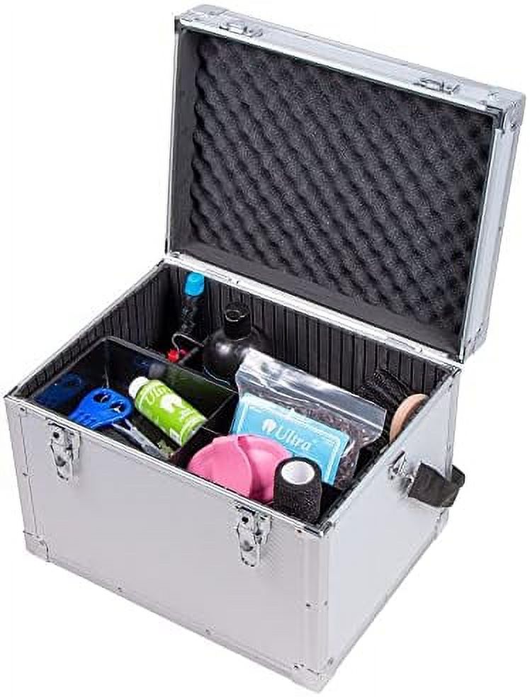 Locking Aluminum Grooming Box | Essential Horse Care Storage | Durable ...