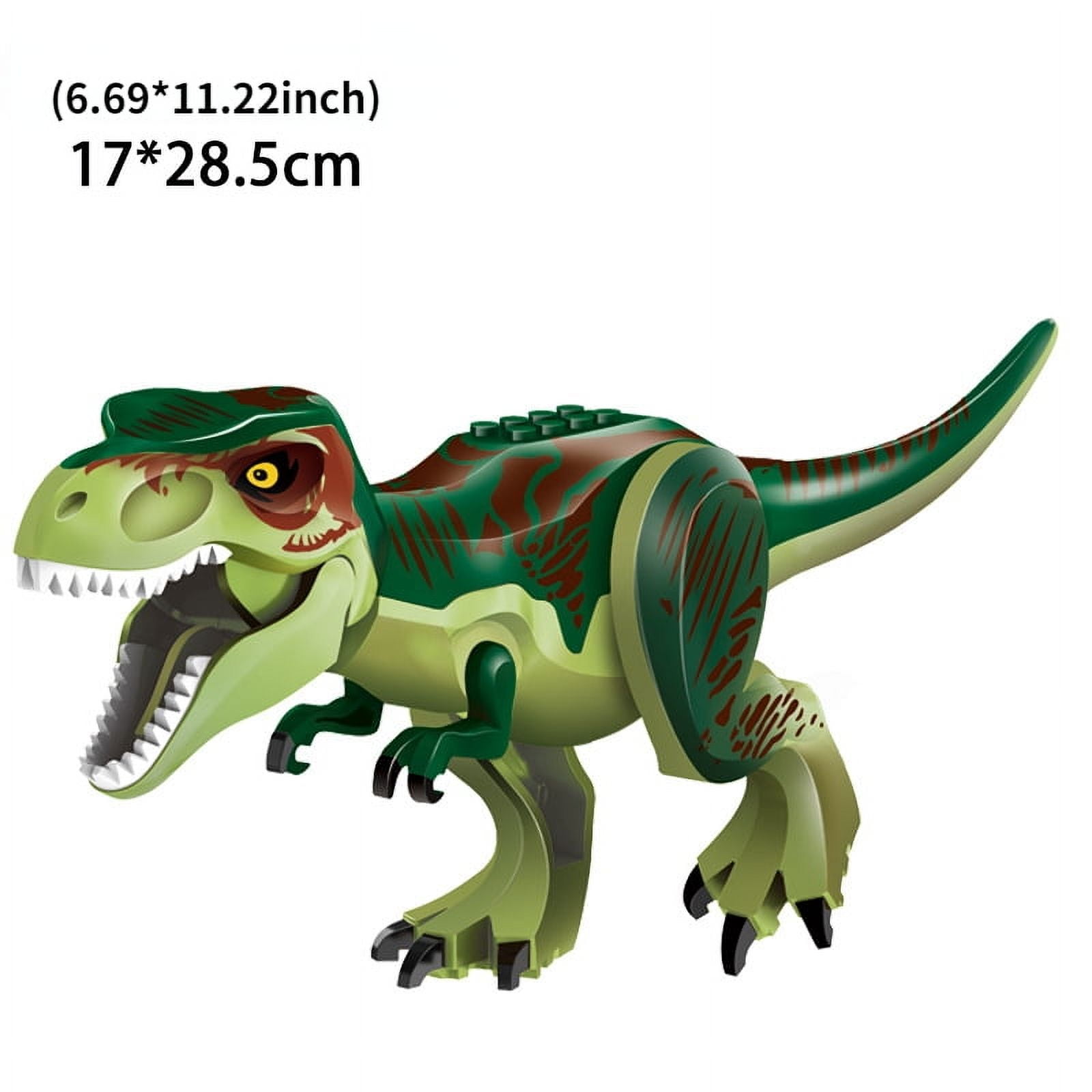 Locking Blocks Dinosaurs Tyrannosaurus Rex Wyvern Velociraptor ...