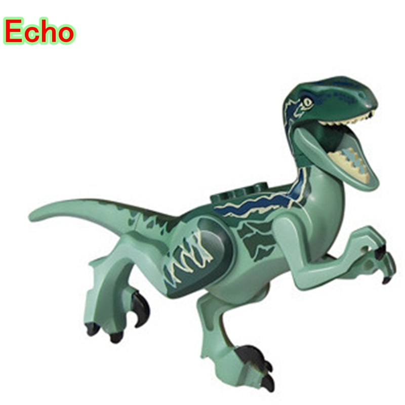 Locking Blocks Jurassic Dinosaurs Tyrannosaurus Rex Wyvern Velociraptor ...