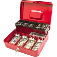 "Nova Pro Supply Alloy Steel Lockable Cash Drop Box, 6""x6""x12 ...