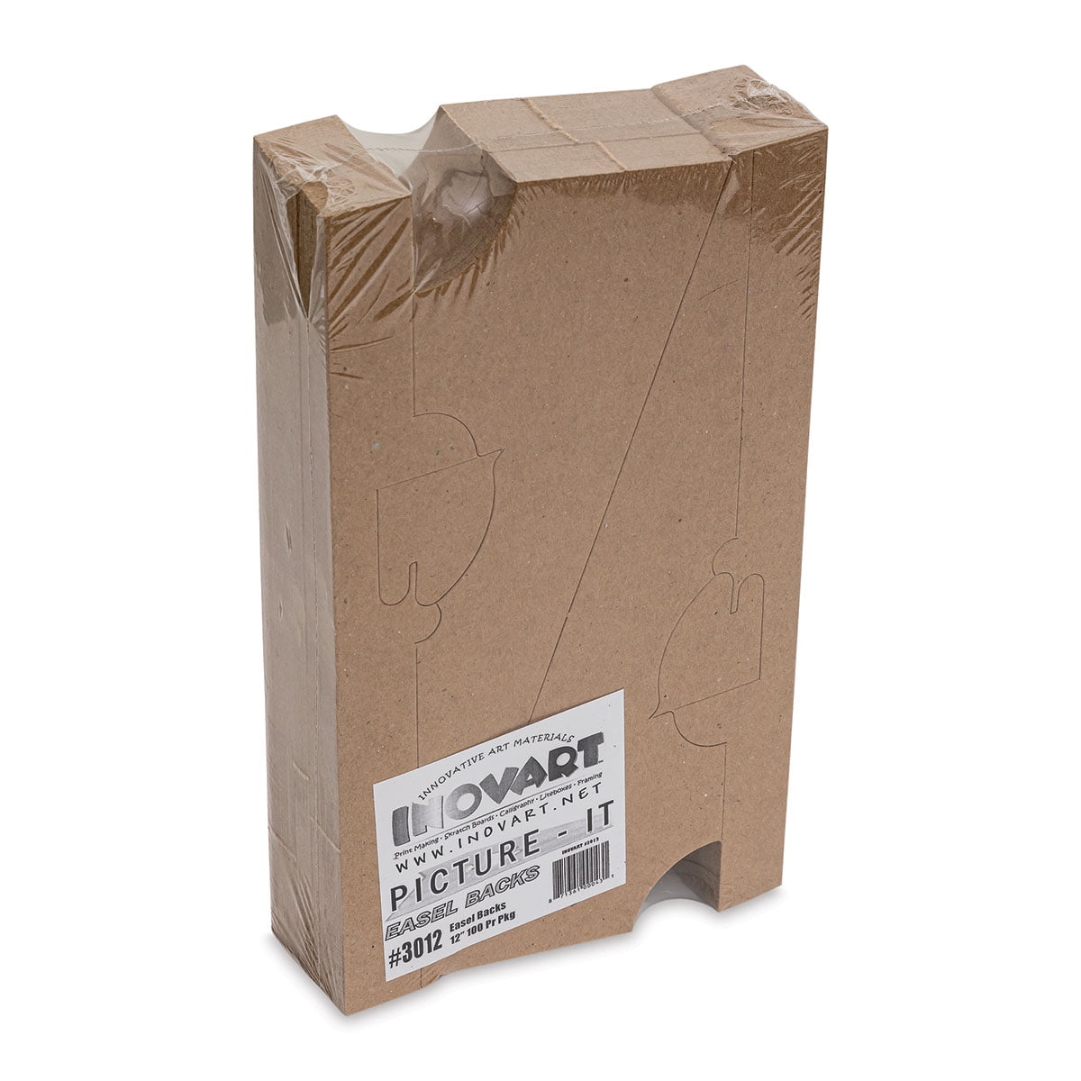 Locking Chipboard Easels - 12", Chipboard, Single-Wing, Pkg of 100 ...