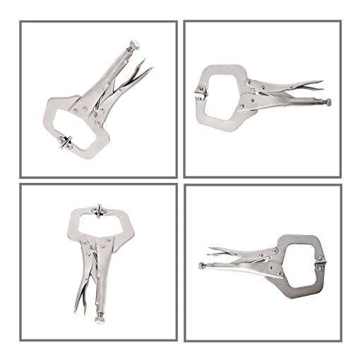 Locking Clamps 11 Inch C-Clamps for Craftsman Home Workshop Welding ...