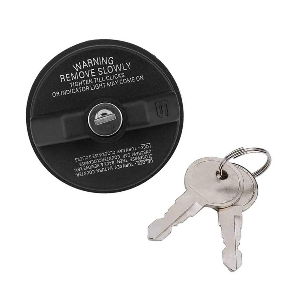 Locking Fuel Cover Lockable Fuel Caps with Key for 2500 3500 - Walmart.com