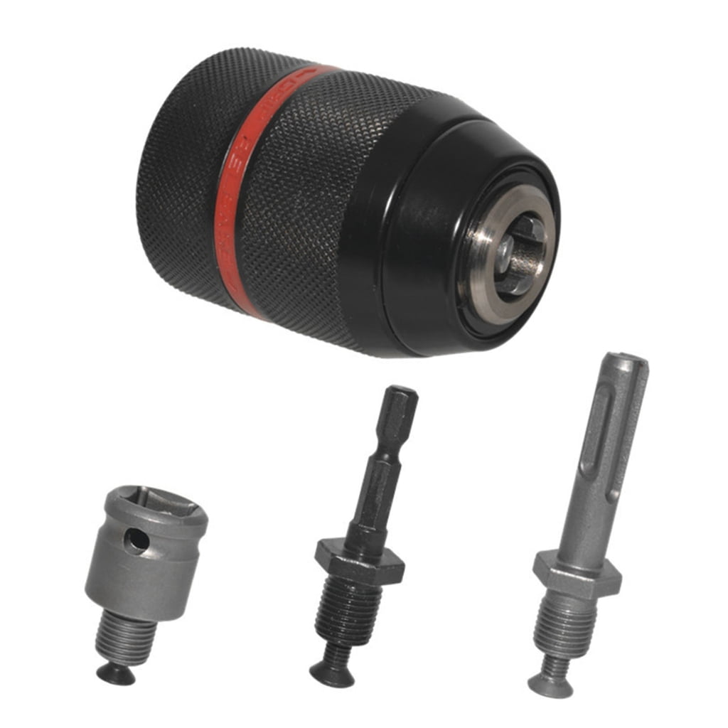 Locking Keyless Drill Chuck 1.5-13mm Capacity Mount 1/2-20UNF Reliable ...