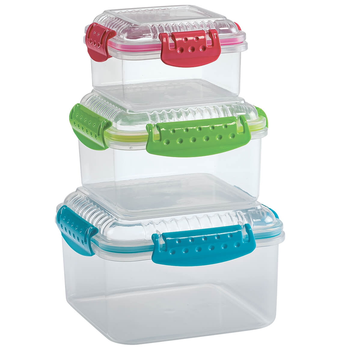 Locking Lunch Containers, Set of 3 by Chef's Pride - Walmart.com