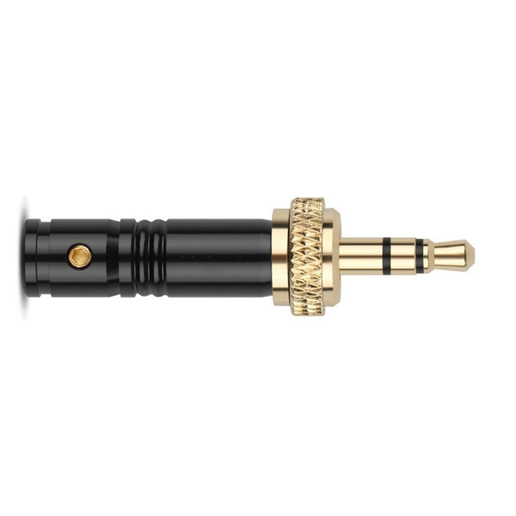 Locking Mechanism 3.5mm Stereo Auditory Plug Gold Plated Connectors ...