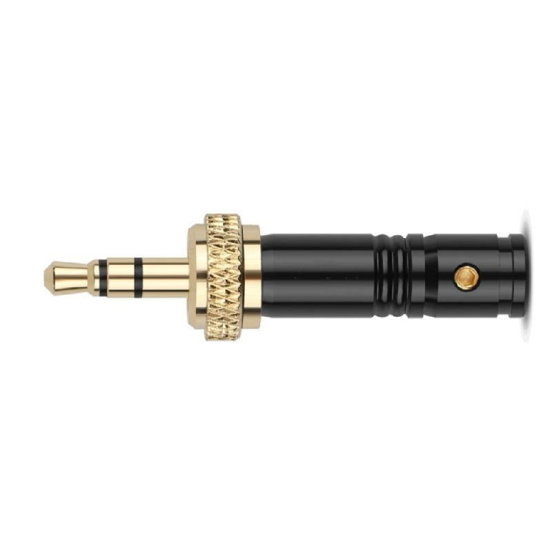 Locking Mechanism 3.5mm Stereo Auditory Plug Gold Plated Connectors ...