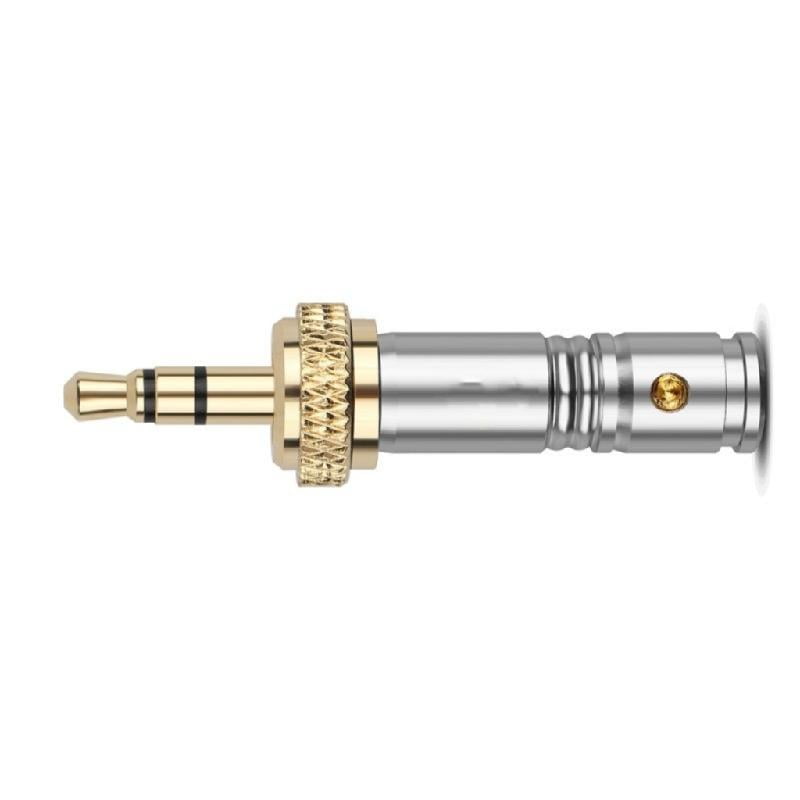 Locking Mechanism 3.5mm Stereo Auditory Plug Gold Plated Connectors ...