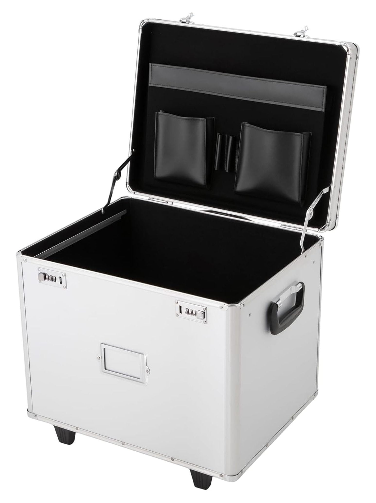 Locking Mobile Business Case, Aluminum Alloy File Lock Box, File ...