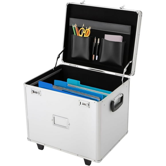 Locking Portable File Box