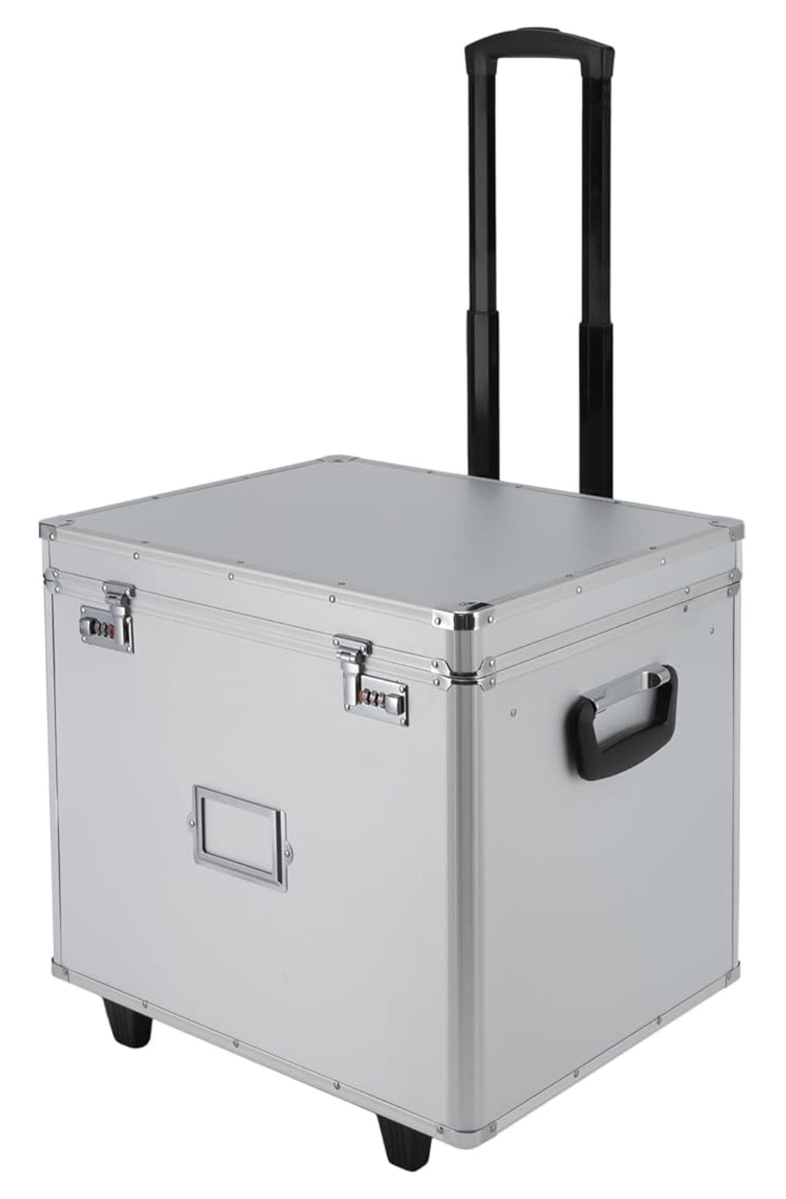 Locking Mobile Business Case, Portable Locking File Storage Box ...
